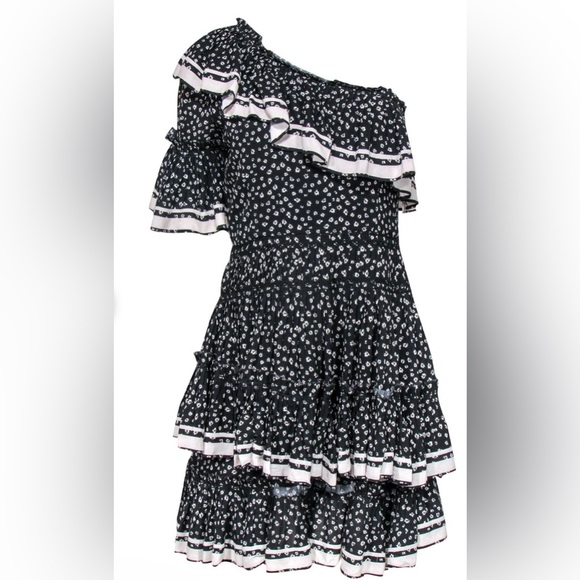 Love Sam | Dresses | Love Sam Ruffled Tiered One Shoulder Dress | Poshmark